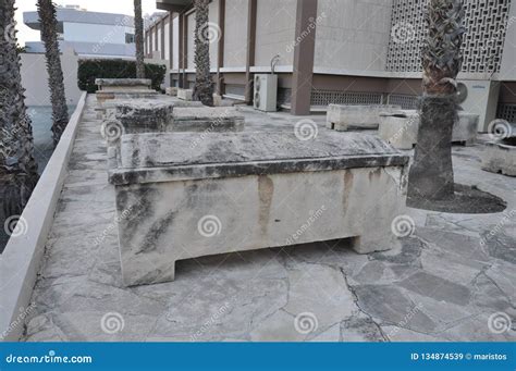 The Beautiful Archaeological Museum Of The Limassol In Cyprus Editorial Stock Image Image Of