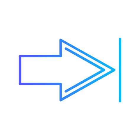 Right Generic Gradient Icon