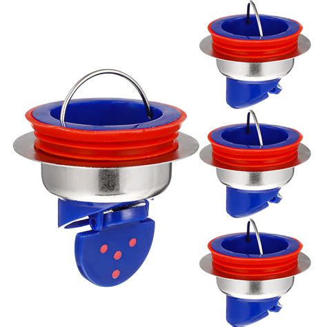 Symple Stuff 4pcs Floor Drain One Way Drain Sewer Backflow Preventer Drain Guard Wayfair