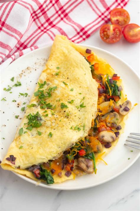 How Vegetables Omelet