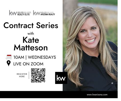 Keller Williams Arizona Realty On Linkedin Contract Series With Kate