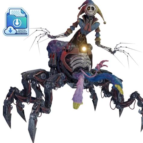 Poppy Playtime Prototype Png Etsy