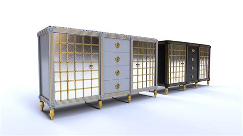 Classic Commode Pack 3d Model By 32cm