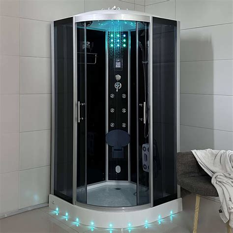 Walk In Luxury Indoor Steam Sauna Shower Room Multi Functional Steam