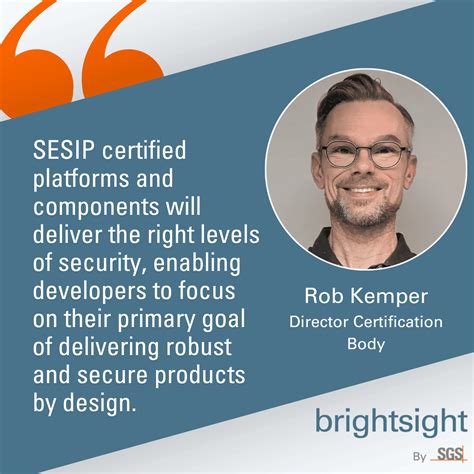 Brightsight Cb Issues Its First Sesip Certificate Brightsight