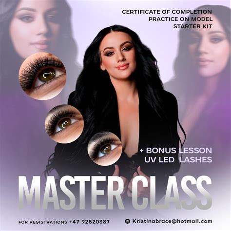 Master Class Vippeextensions The Lash Spot