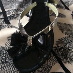 Shoes Summer Ready Black Plastic Sandals Poshmark