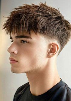 Low Fade Fringe Haircut