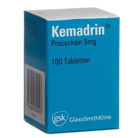 Finished Product Procyclidine 5mg Tablets Packaging Size 100 Tablet