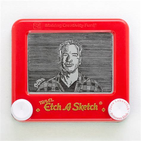 Princess Etch Gallery Etch A Sketch Artwork For Corporate Events