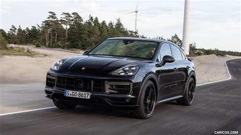 Porsche Cayenne Turbo Gt 2022my Color Jet Black Metallic Front