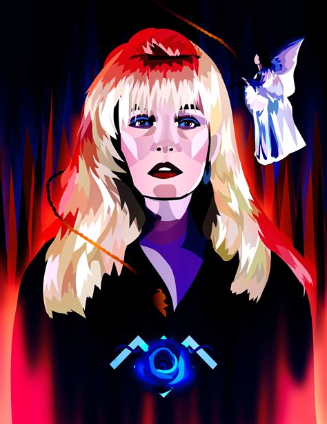 Laura Palmer Twin Peaks Fwwm Vector Art By Holographicmoonx On Deviantart
