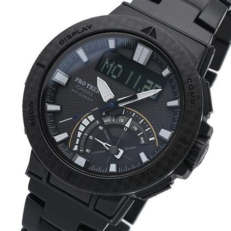 Casio Protrek Prw 73xt 1jf Angler Line Radio Solar Black Mens Watch