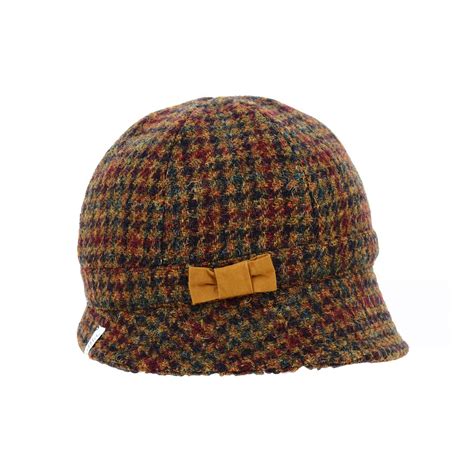 Bob Tweed Harry Ocre And Marron Traclet Reference 18714 Chapellerie