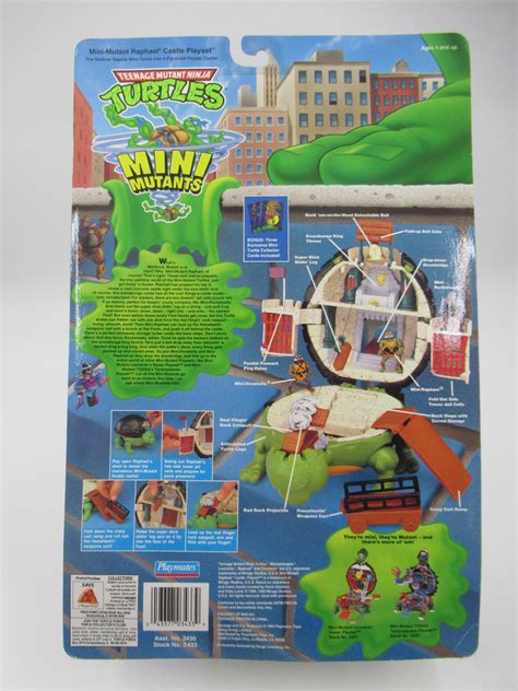 Teenage Mutant Ninja Turtles Mini Mutants Raphael Castle Playset Tmnts