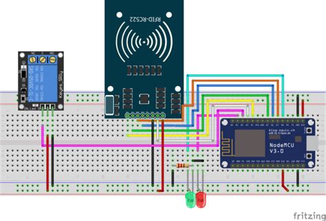 Rfid Rc522 Mit Nodemcu Esp8266 Und Relay Als Zugangskontrolle It Layer De