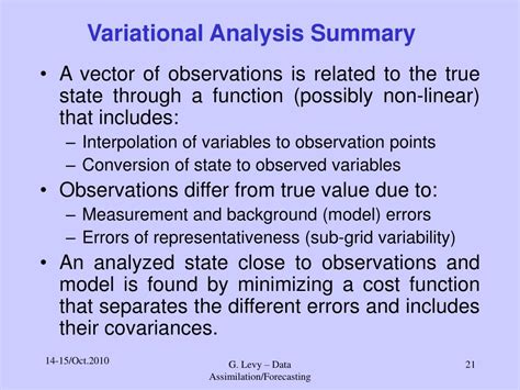 Ppt Data Assimilation An Overview Powerpoint Presentation Free