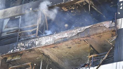 Una Falla Eléctrica En Los Aires Acondicionados Fue La Causa Del Incendio En El Edificio Lindero