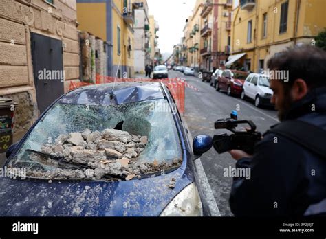 Naples Italy 13th Mar 2025 Naples 13 03 2025 The Day After The
