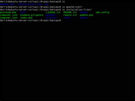 How To Backup A Drupal Site On Linux