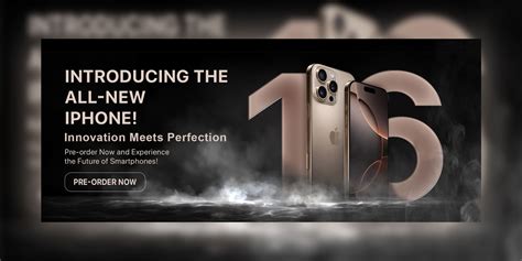 Apple Iphone 16 Pro Max Web Banner Design Project Behance