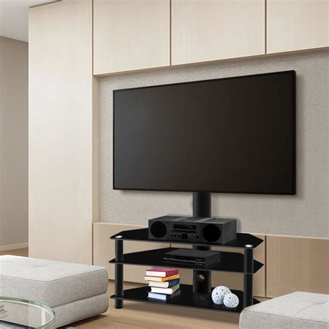 Artiss Tv Stand Mount Bracket For 32 70 Led Lcd 3 Tiers Storage Floor