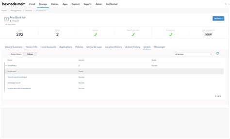 Automate The Execution Of Custom Scripts On Mac Hexnode Help Center