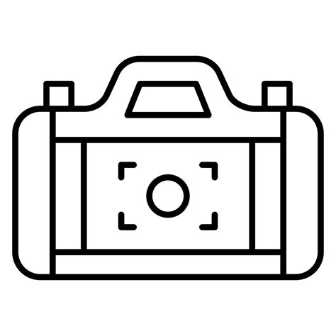 Camera Frame Vector Icon 21660669 Vector Art At Vecteezy
