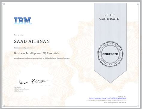 Aitsnan Saad On Linkedin Businessintelligence Dataanalytics Certification Learning