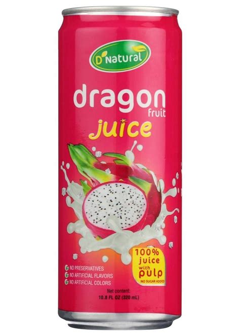 Dnatural Dragon Fruit Juice With Pulp Howden Market