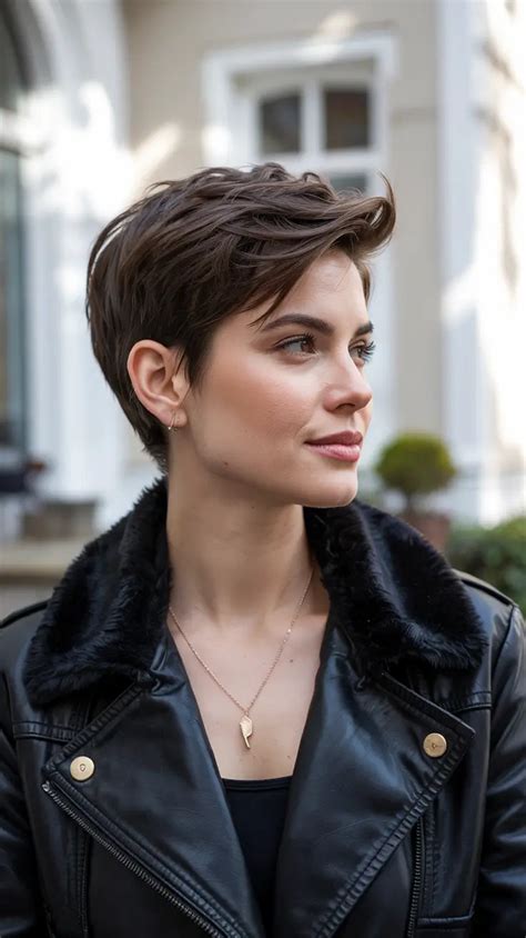 Fall Pixie Haircut 2025 Top Short And Messy Autumn Styles