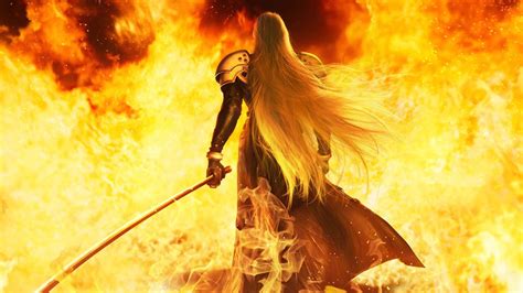 Final Fantasy Vii Remake Sephiroth Wallpapers Wallpaper Cave