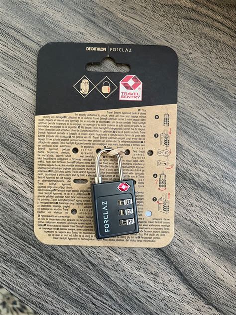 Decathlon Forclaz Code Lock Tsa Everything Else On Carousell