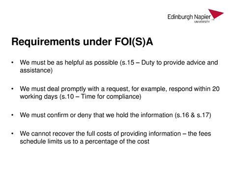 Freedom Of Information Records Management And Data Protection Ppt Download