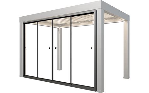 Retractable Louvered Pergola Davis