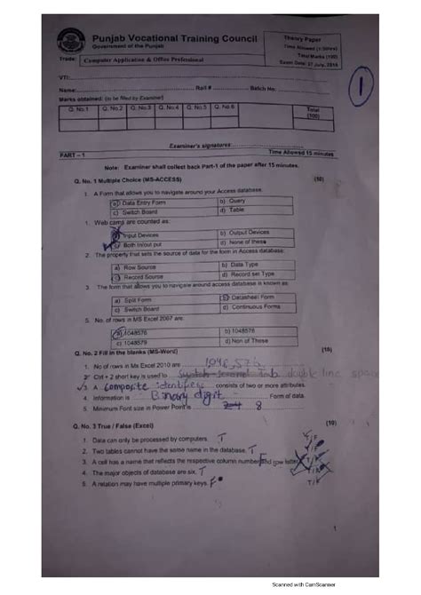 Solution Past Papers Computer Studypool