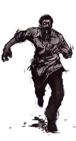 Resident Evil Zombie Concept Art