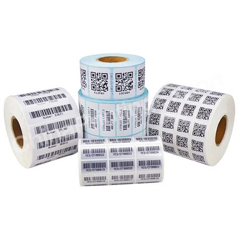 Variable Qr Code Labels Custom Printing Variable Qr Code Labels