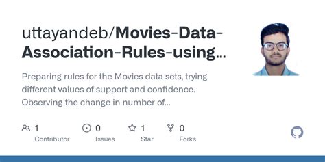 Github Uttayandebmovies Data Association Rules Using Python