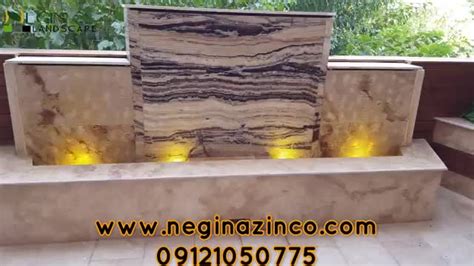 طراحی و ساخت آبنما دیواری نماشا