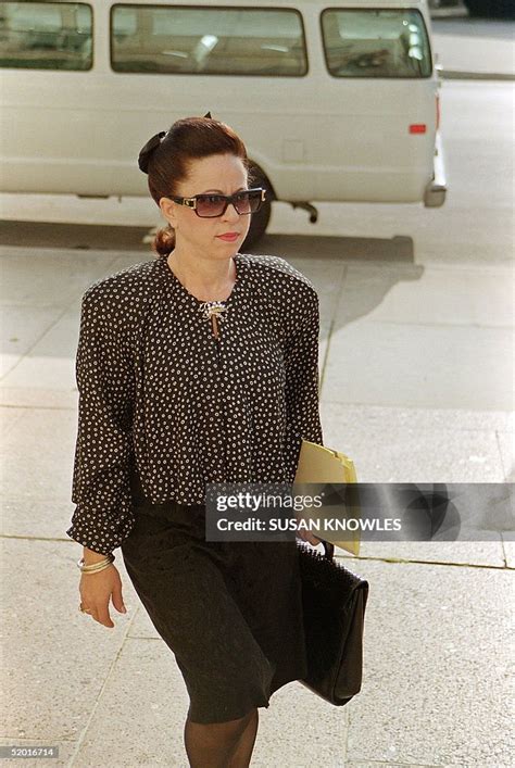 Felicidad Noriega Wife Of Deposed Panamamian Leader General Manuel