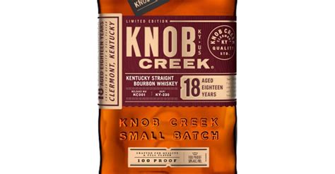 Spirit Of The Week Knob Creek 18 Year Old Bourbon Maxim