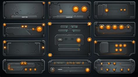Modern Game Ui Vectors And Illustrations For Free Download Freepik