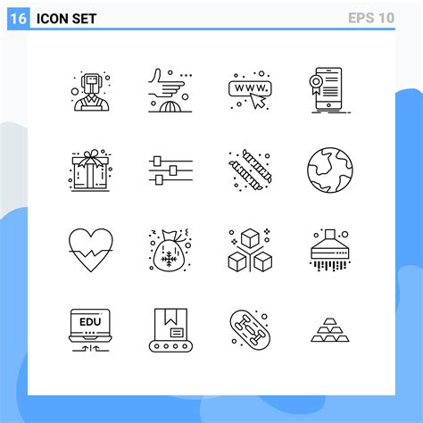 User Interface Pack Of 16 Basic Outlines Of Free Approval Seo Application Certification Editable