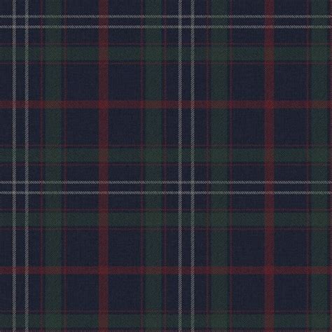 Bucklane Dark Blue And Green Plaid Wallpaper