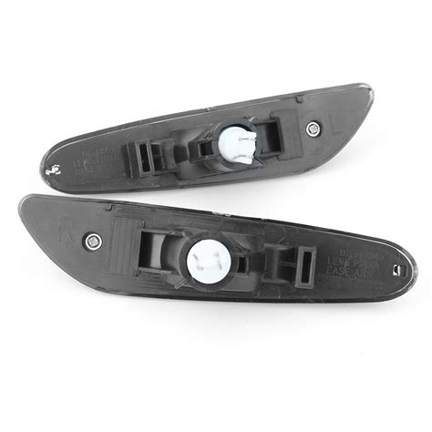 Led Turn Signals Side Marker Lights With Clear Lens Yellow Pair For Bmw