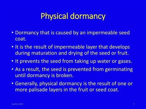Dormancy Pptx