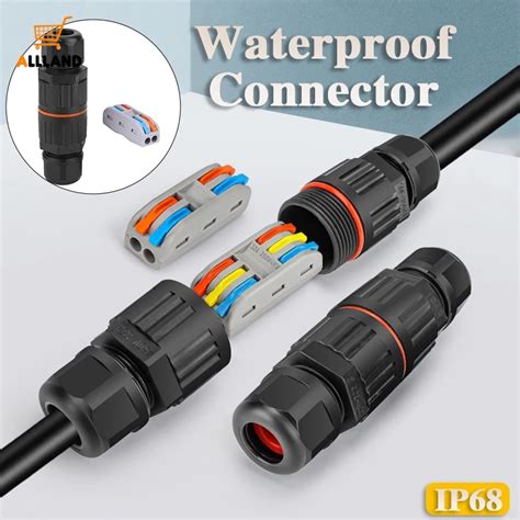 Ip68 Waterproof Joint Wire Quick Connection Waterproof Connector 2 3 Pin Solder Less Led Lamp