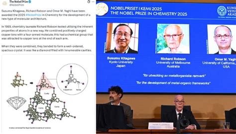 Groundbreaking Metal Organic Framework Research Wins Chemistry Nobel