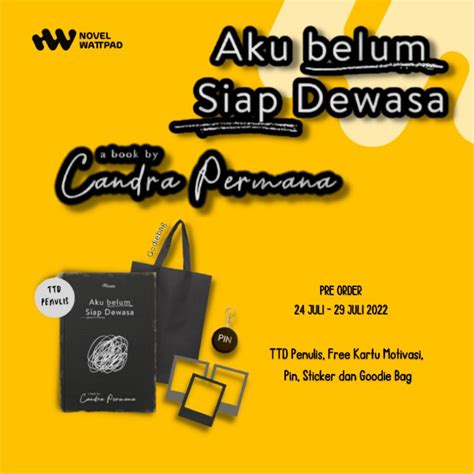 Jual Aku Belum Siap Dewasa Candra Permana Shopee Indonesia